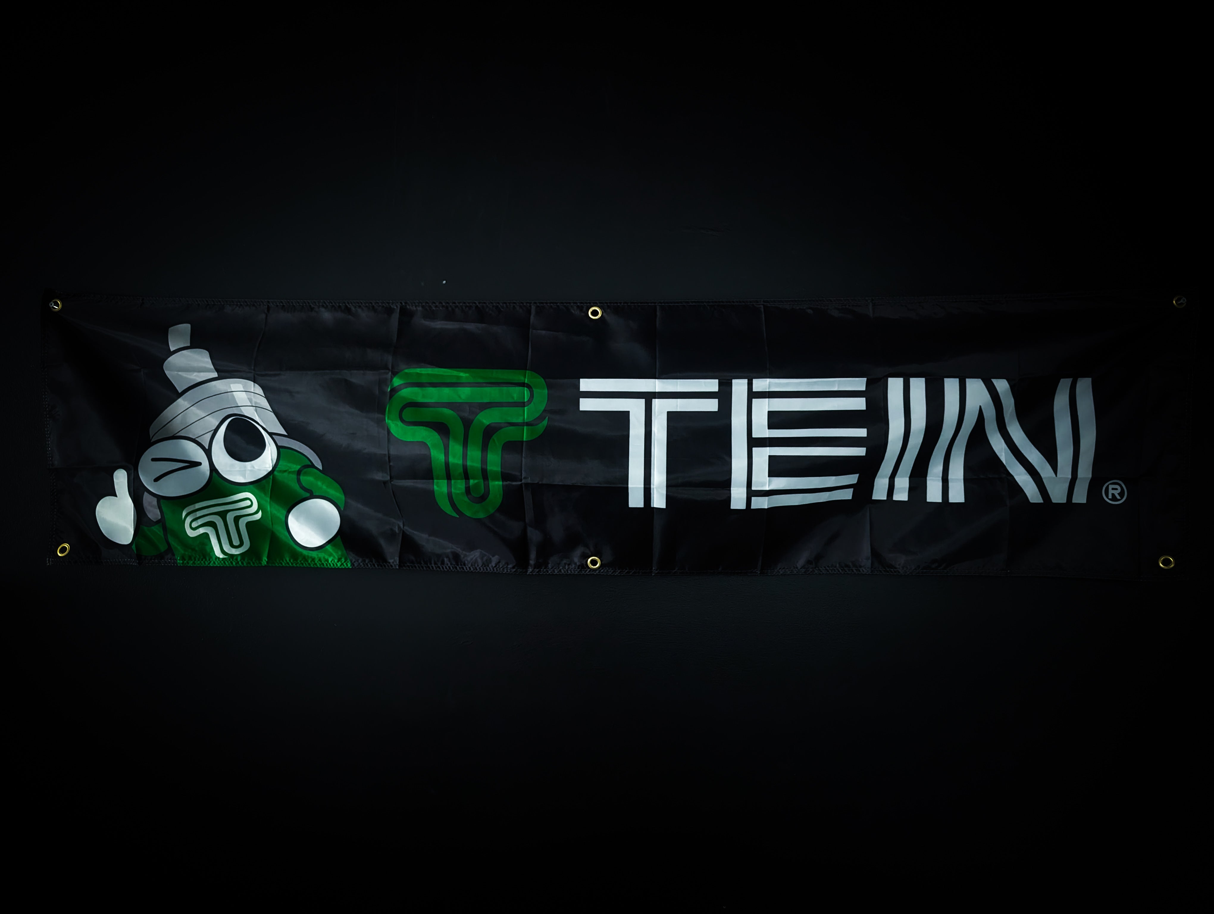 NEW! TEIN Cartoon Workshop Banner Flag – Mitch's Garage