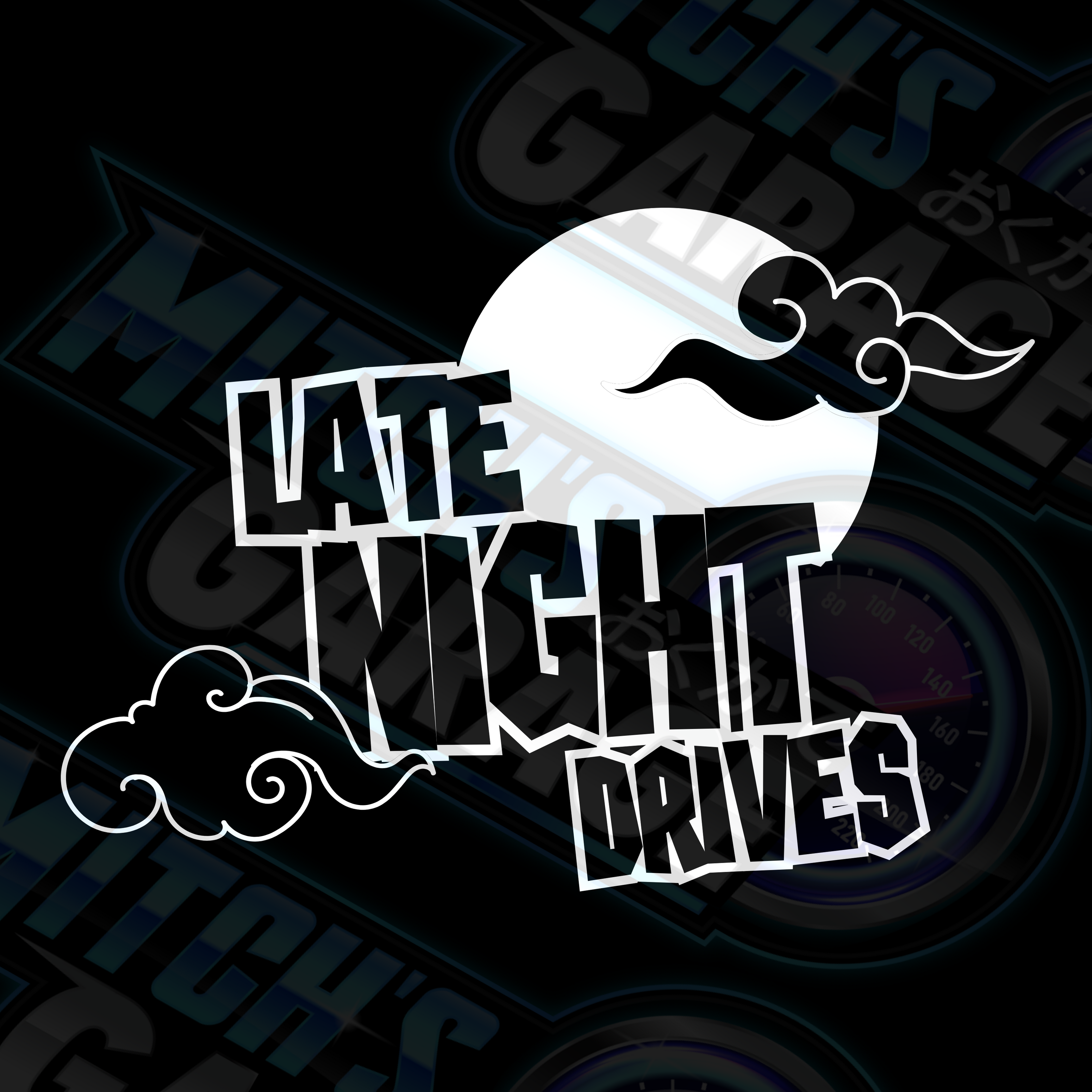 Late Night Drives Vinyl Decal – Mitch's Garage
