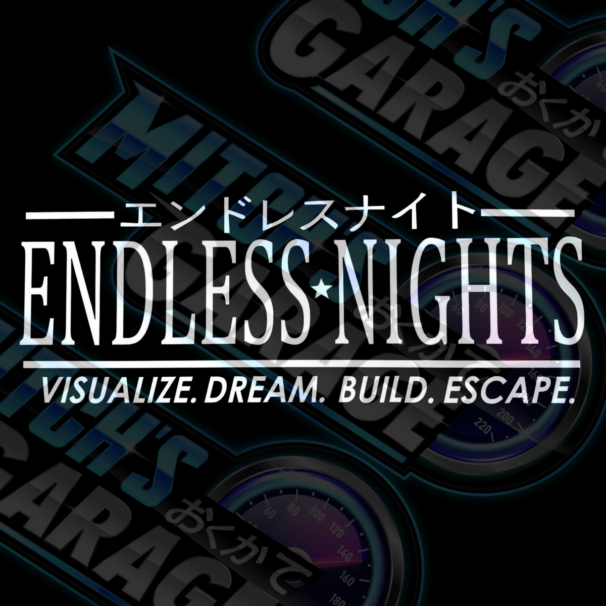 ENDLESS NIGHTS Vinyl Decal – Mitch's Garage
